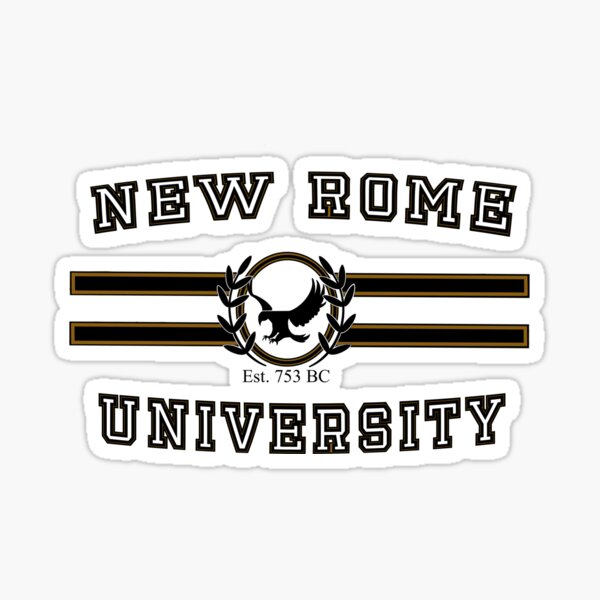 "New Rome University" Sticker for Sale by Ms-Mermaid2 | Redbubble