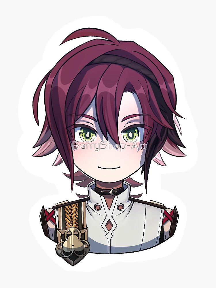 "Shikanoin Heizou - Genshin Impact" Sticker for Sale by BerryShop-Art ...