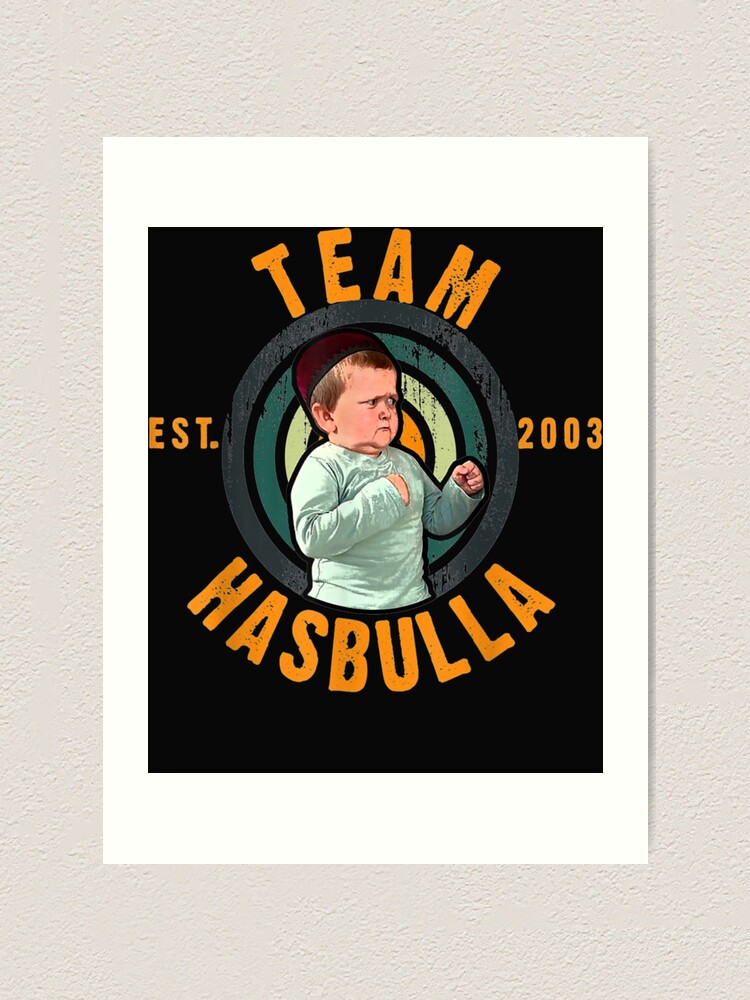 "Hasbulla Funny Hasbulla Hasbullah smile " Art Print for Sale by ...