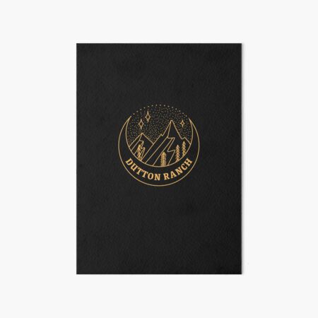 "Dutton Ranch Logo " Art Board Print for Sale by recekjuelhar | Redbubble