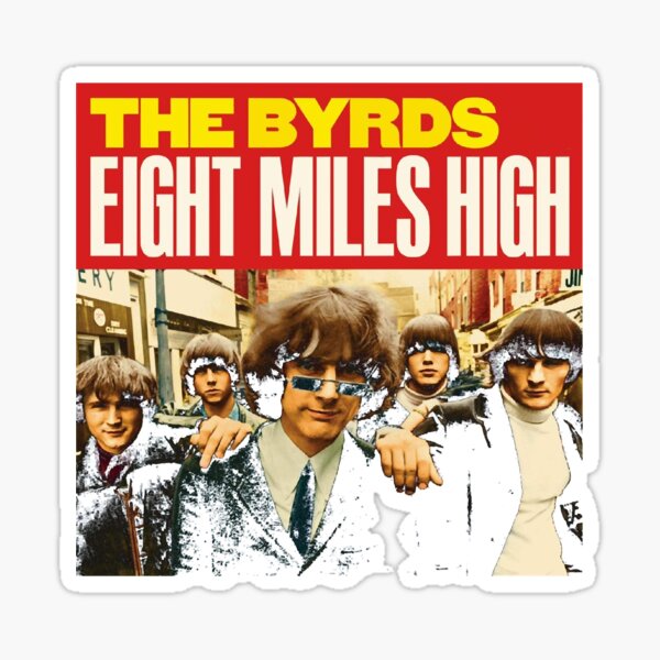 "The Byrds" Sticker for Sale by kevenjamin | Redbubble