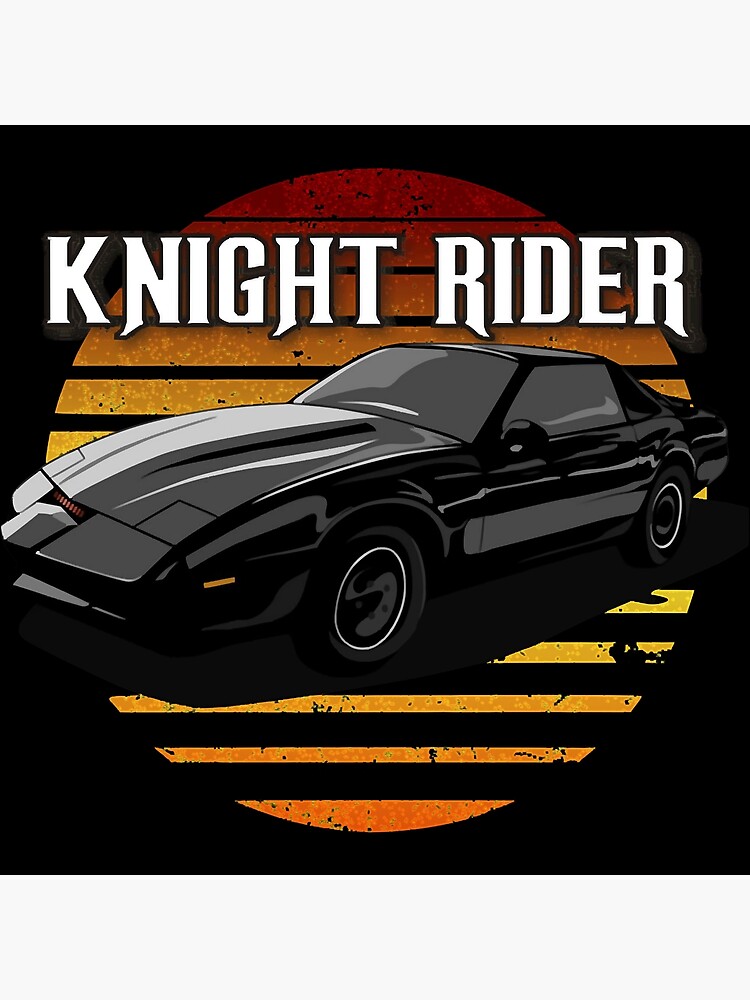 "Knight Rider KITT" Poster for Sale by Shawnasher | Redbubble
