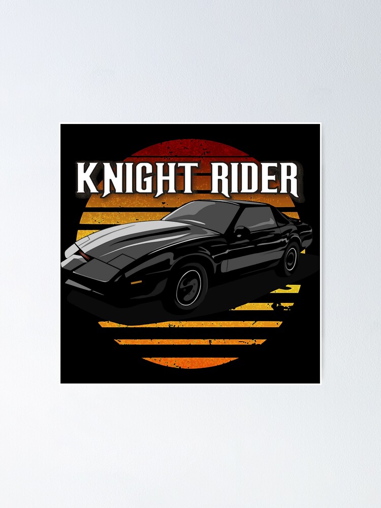 "Knight Rider KITT" Poster for Sale by Shawnasher | Redbubble