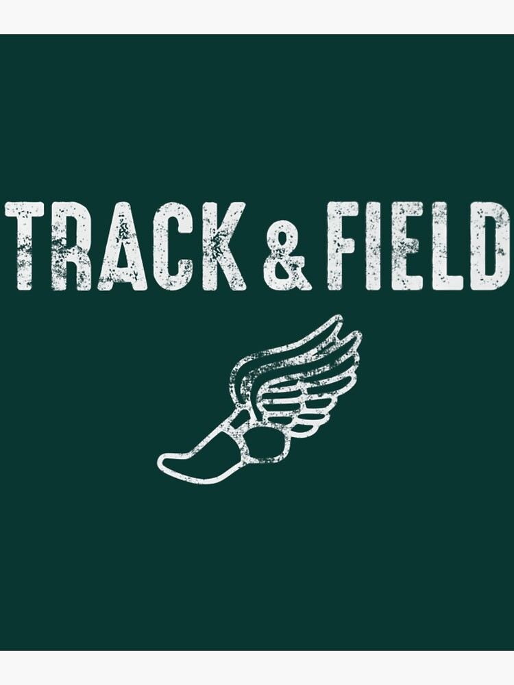 "Track & Field Vintage Track Team" Poster for Sale by HondoMitachi ...