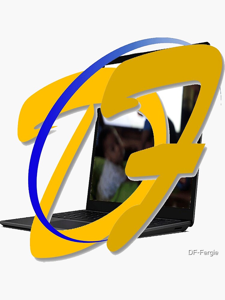 "DFs' Logo" Sticker for Sale by DF-Fergie | Redbubble