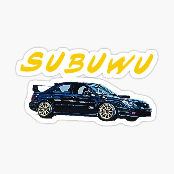 "SUBUWU" Sticker for Sale by ianumali | Redbubble