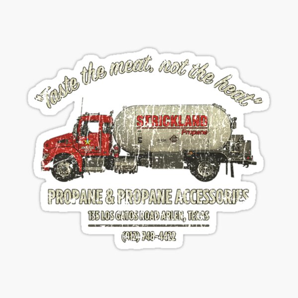 "King Of The Hill Strickland Propane 1997 " Sticker for Sale by ...