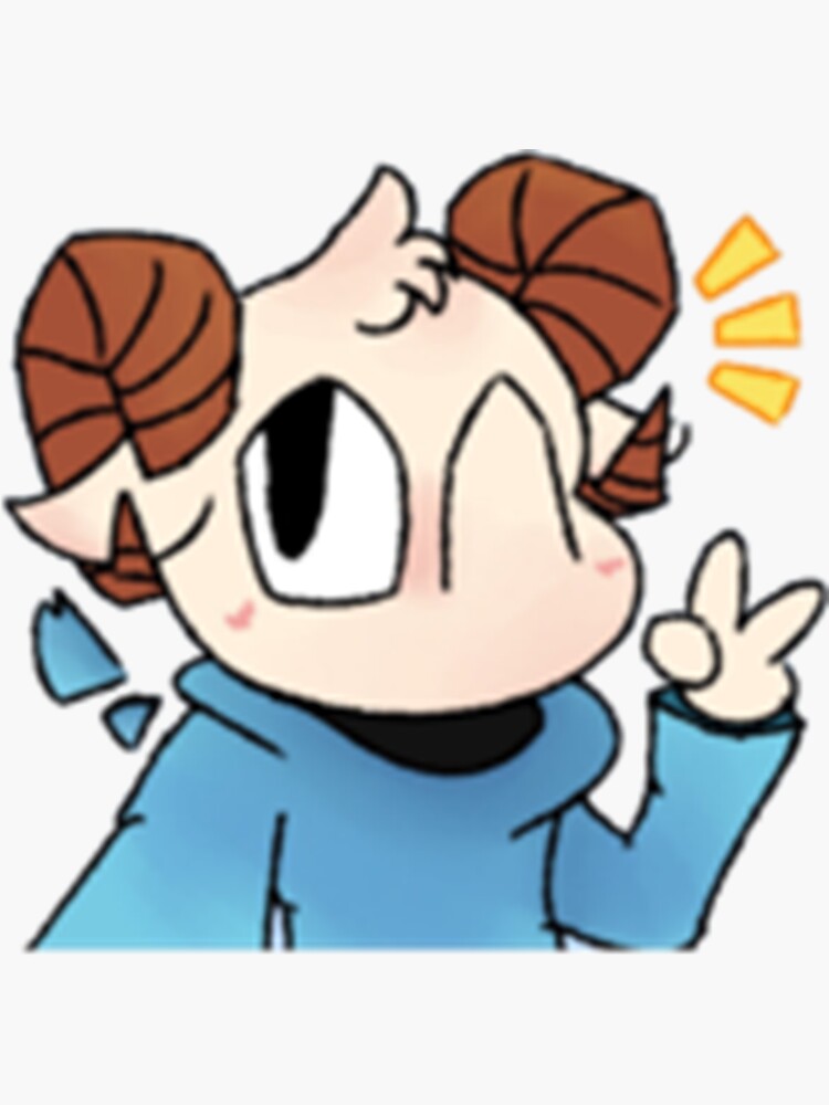Jschlatt Pfp 2 Sticker For Sale By Ameentxmo Redbubble