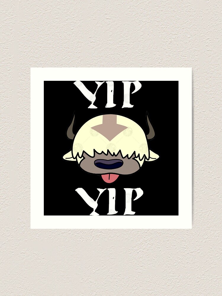 "Yip Yip Appa Avatar The Last Airbender" Art Print for Sale by RedenoL902 | Redbubble