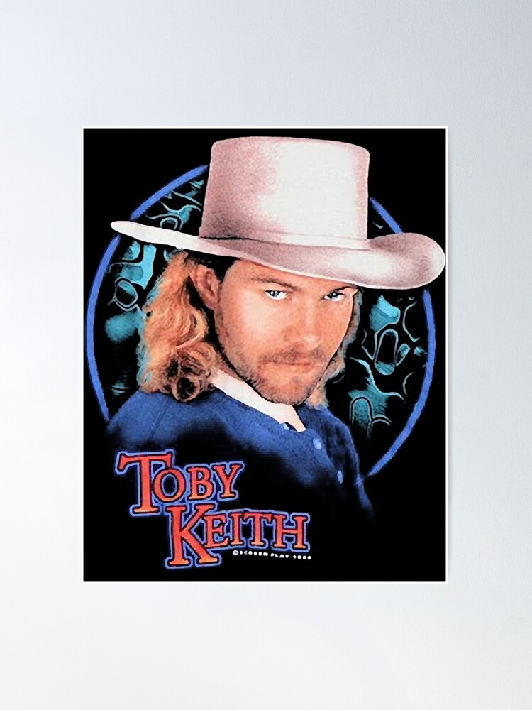 American Country Music Singer Toby Keith Poster sold by Ronnica ...