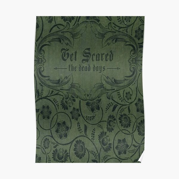 "Get scared band" Poster for Sale by collinsdrawings | Redbubble