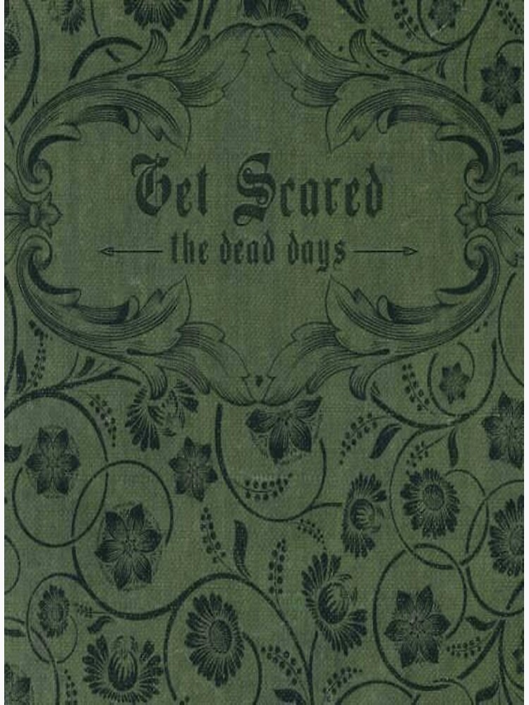 "Get scared band" Sticker for Sale by collinsdrawings | Redbubble