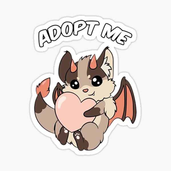 "Adopt Me Bat Dragon 3" Sticker for Sale by EvaAhmed | Redbubble