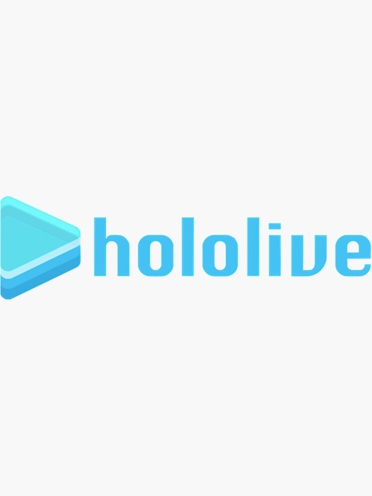 "Hololive Logo " Sticker for Sale by KayWaymang | Redbubble