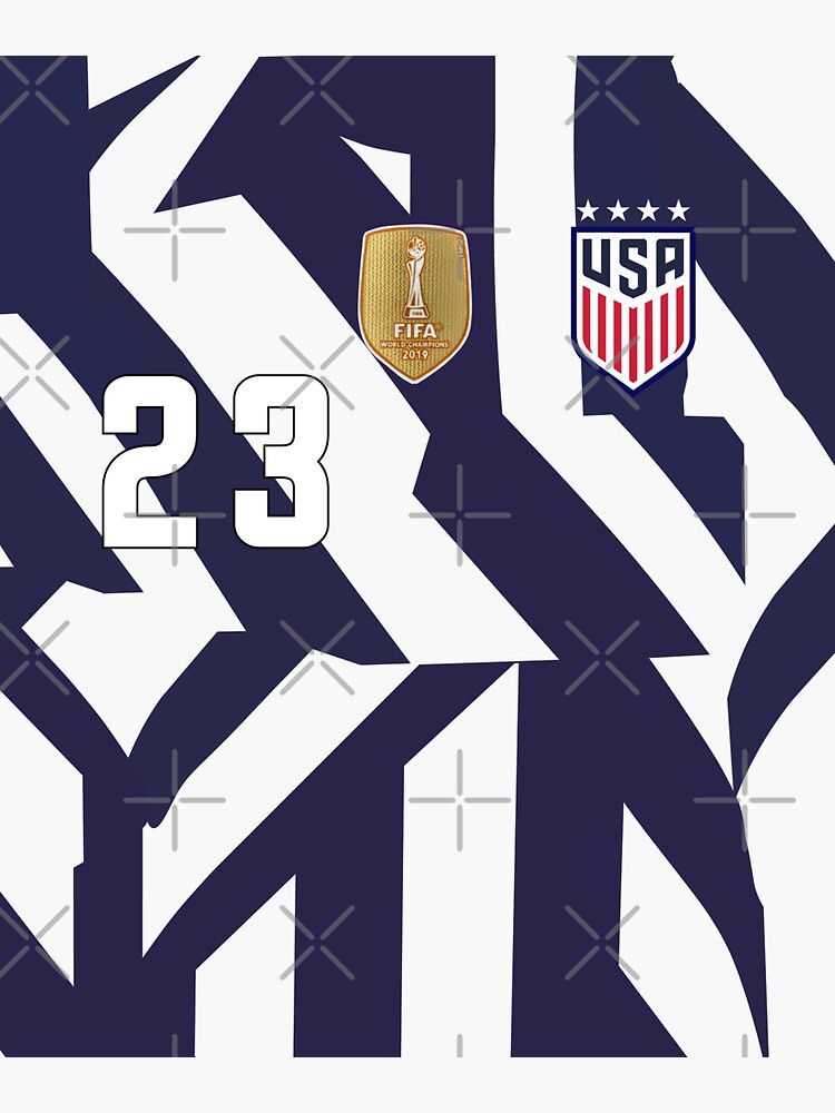 "Christen Press 19-SOCCER-USWNT JERSEY" Sticker for Sale by Cotton4u ...