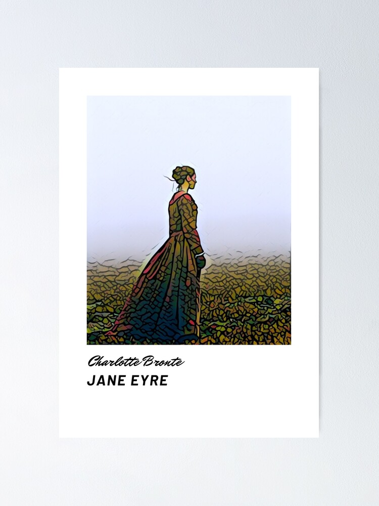 "Jane Eyre Book Cover Art " Poster for Sale by Suyogsonar25 | Redbubble