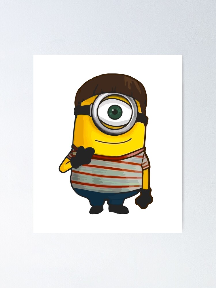 "Stranger things Minions characters - will" Poster for Sale by ...