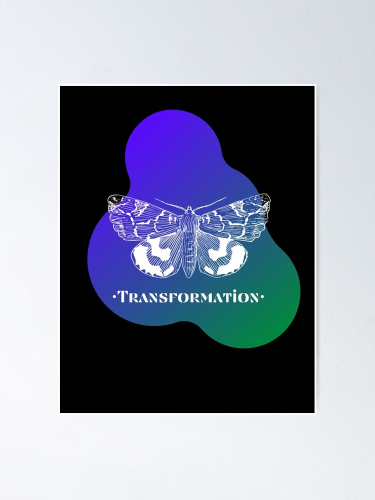 "Butterfly - Transformation" Poster for Sale by SpaceArt1 | Redbubble