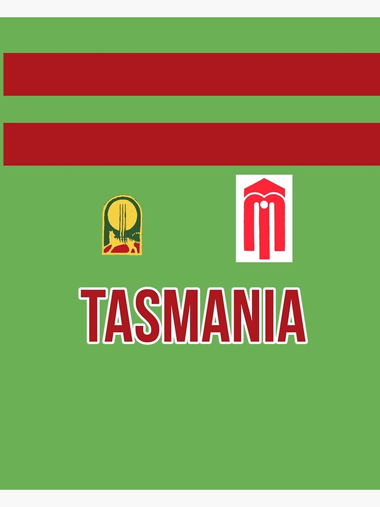 "199293 Tasmania Mercantile Mutual Cup Cricket Shirt Graphic T-Shirt ...