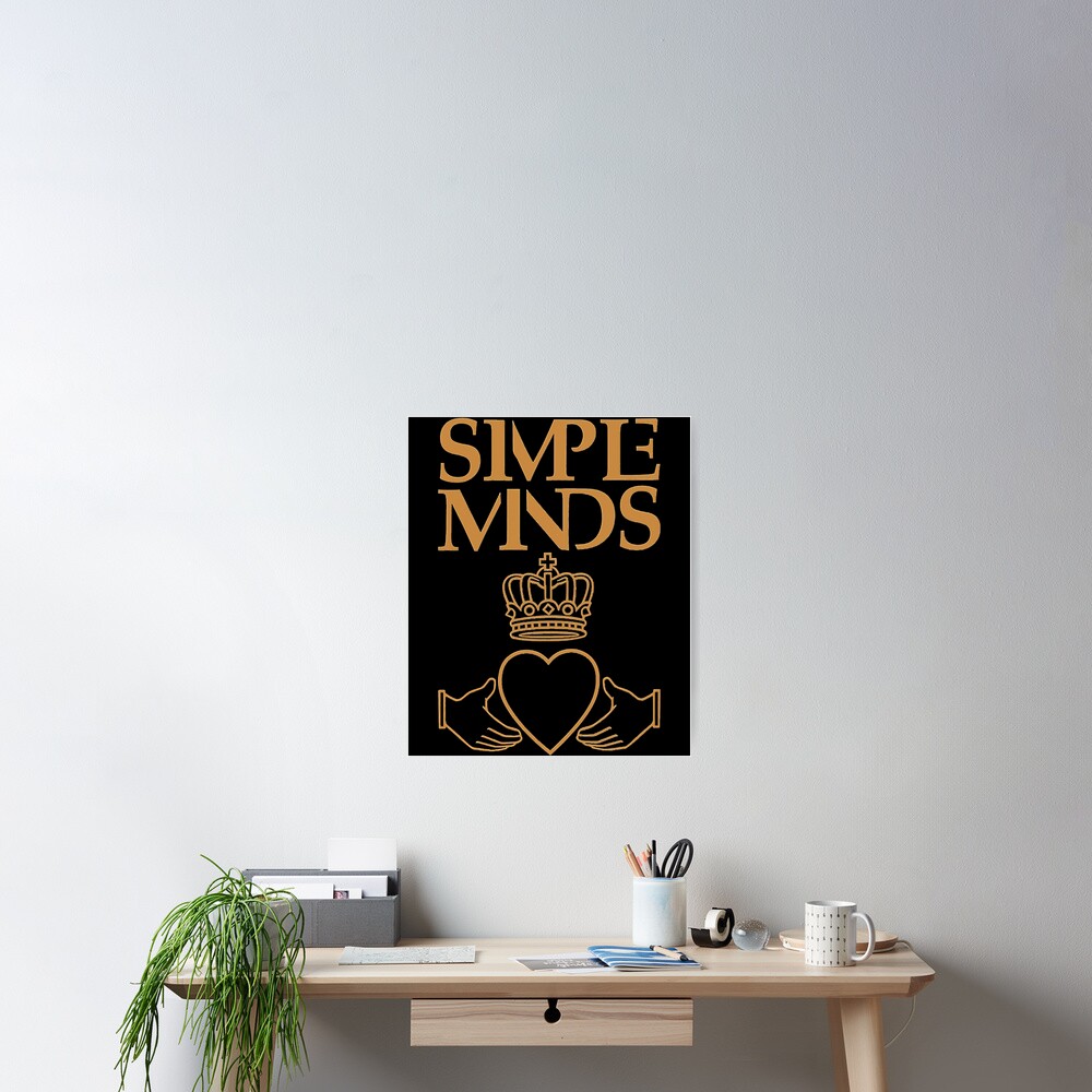"Simple Minds Logo " Poster for Sale by JohnnieTeag4 | Redbubble