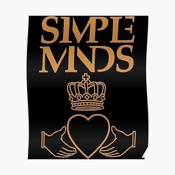 "Simple Minds Logo " Poster for Sale by JohnnieTeag4 | Redbubble