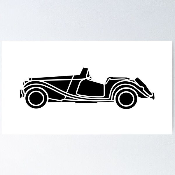 "MG TF" Poster for Sale by AutoClub | Redbubble