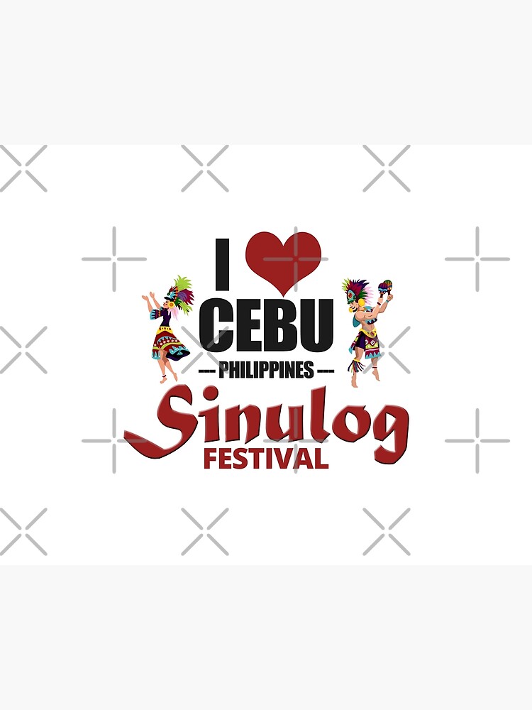 "Cebu Philippines - I Love Sinulog" Art Board Print for Sale by Tatzki ...