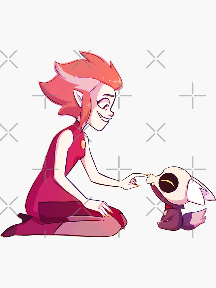 "Eda and baby King" Sticker for Sale by BloomingPancake | Redbubble