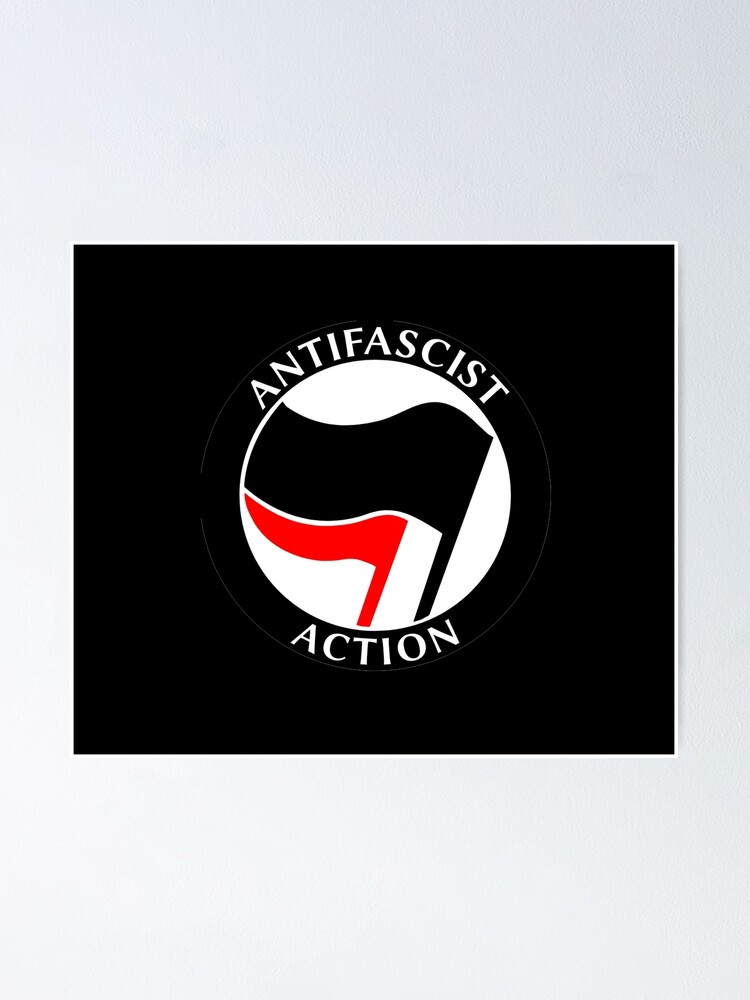 "ANTIFA " Poster for Sale by Verbital | Redbubble