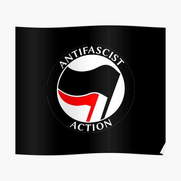 "ANTIFA " Poster for Sale by Verbital | Redbubble