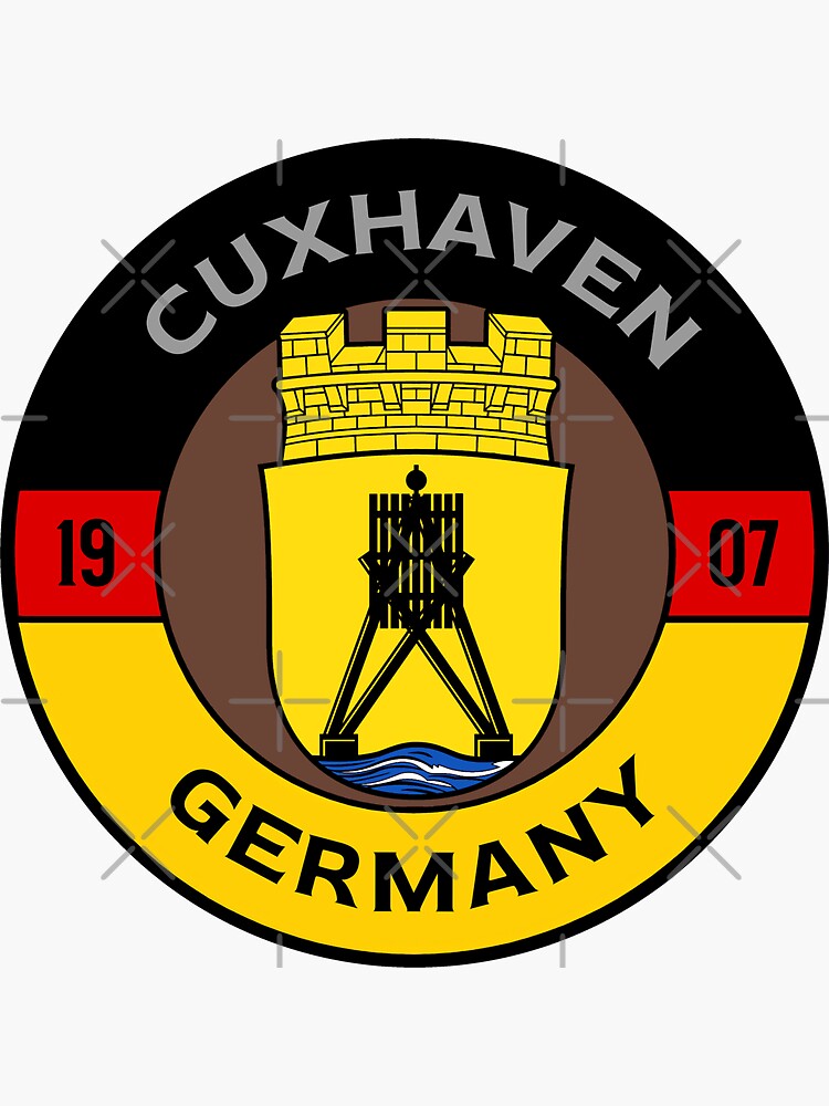 "Cuxhaven | Cuxhaven, Germany | German locations" Sticker for Sale by ...