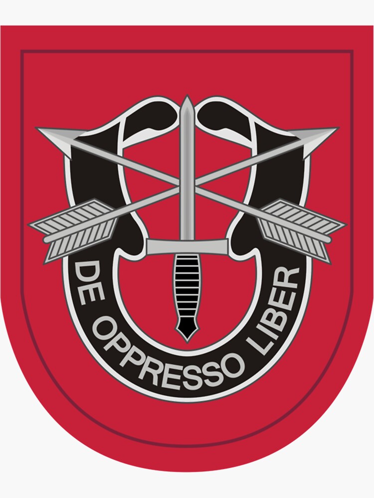 "7th Special Forces Group (United States)" Sticker for Sale by wolnyla ...