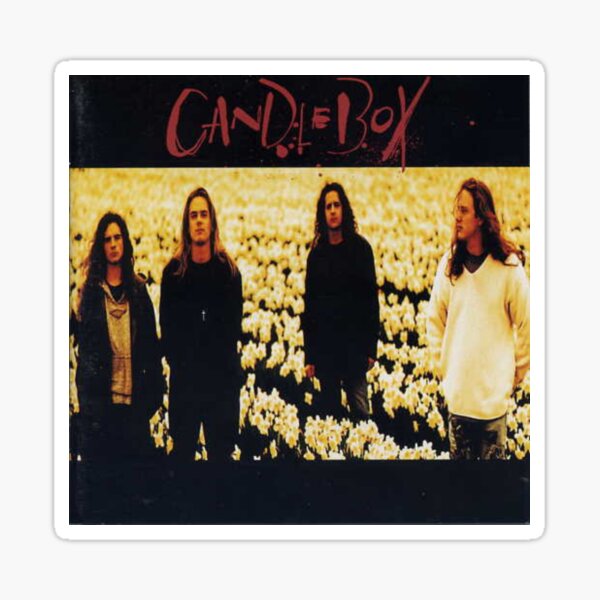 "Candlebox Rock Band" Sticker for Sale by RockfanStore | Redbubble