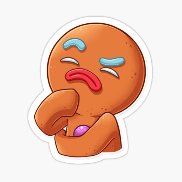 " Shrek Gingy " Sticker for Sale by lownashop | Redbubble