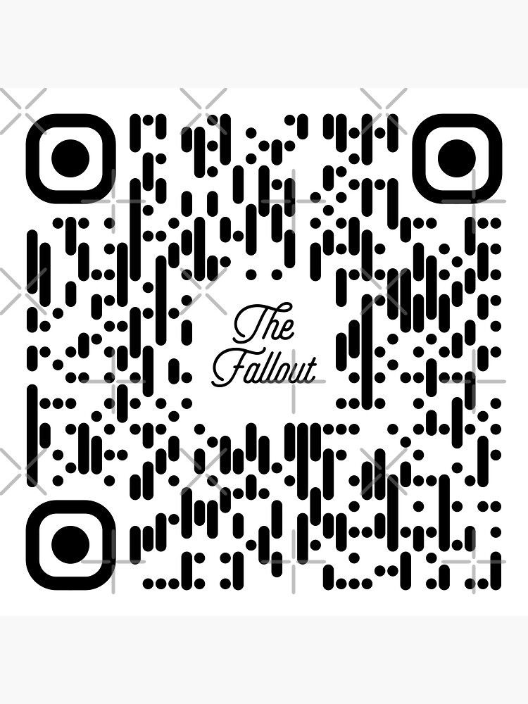 "The Fallout QR Code" Sticker for Sale by FandomPlanet | Redbubble