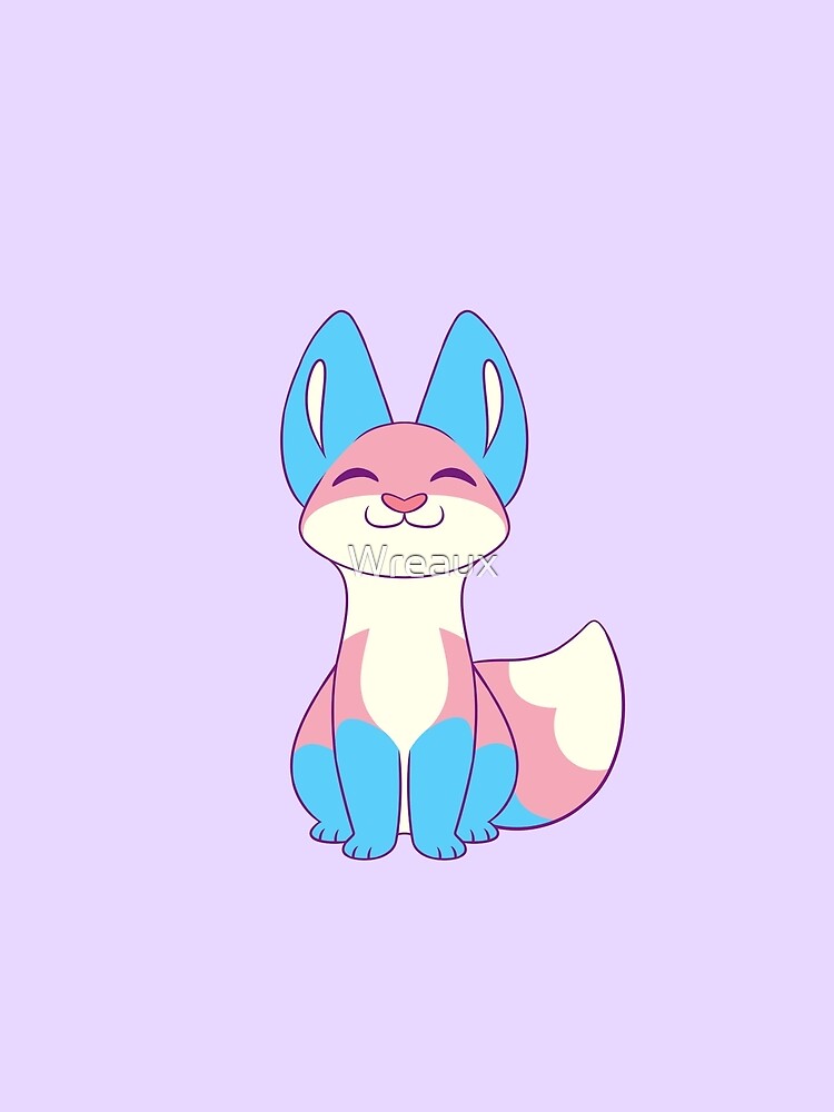 "Trans Pride Fox" T-shirt for Sale by Wreaux | Redbubble | lgbtq women ...