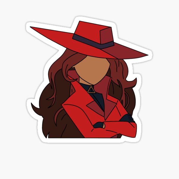 "Carmen Sandiego Team" Sticker for Sale by Jeux-Video | Redbubble