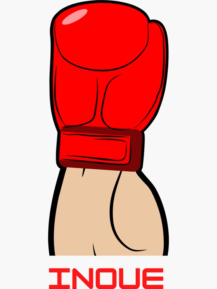 "Naoya Inoue" Sticker for Sale by MujistoreID2 | Redbubble