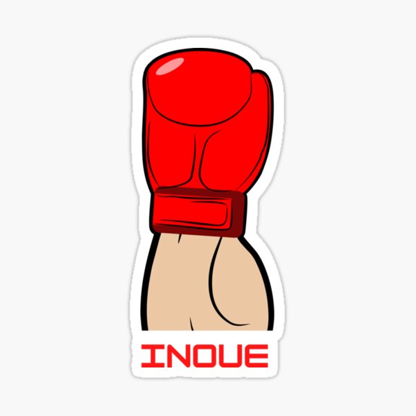 "Naoya Inoue" Sticker for Sale by MujistoreID2 | Redbubble