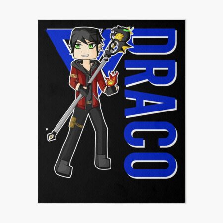 "Draco Itsfunneh Funneh Krew Dog gamer fan art 2022" Art Board Print ...