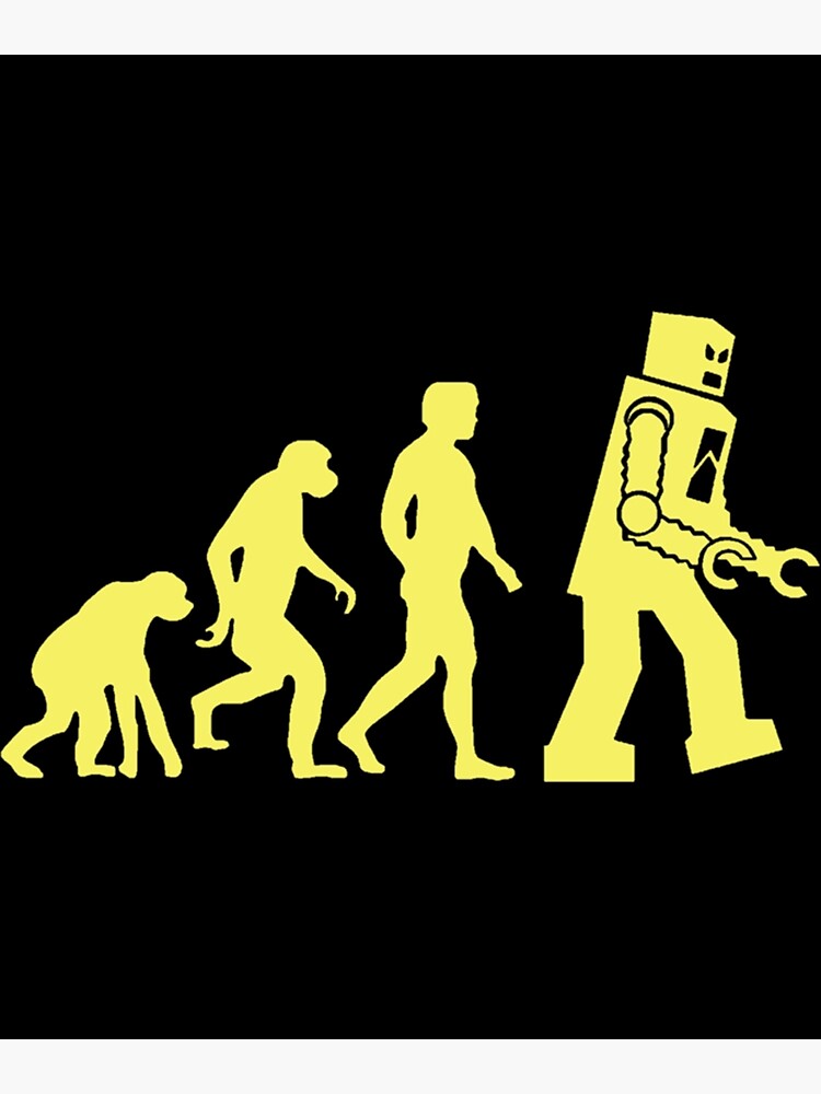 "Sheldon Robot Evolution Essential " Poster for Sale by mcdunnburryv ...