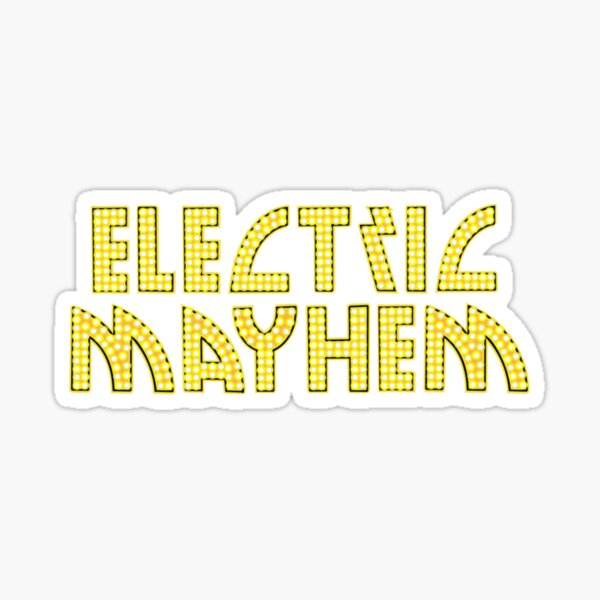 "Electric Mayhem Classic T-" Sticker for Sale by KaydenMacdonald ...