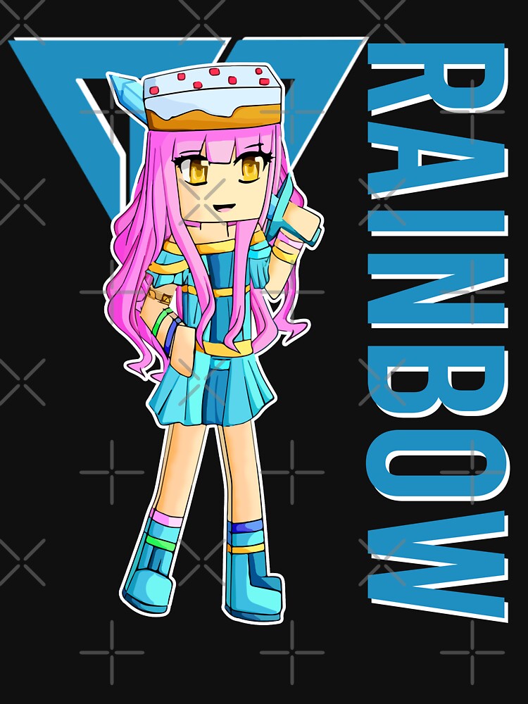 "Rainbow gamer Itsfunneh Funneh Krew gamer fan art 2022" T-shirt for ...