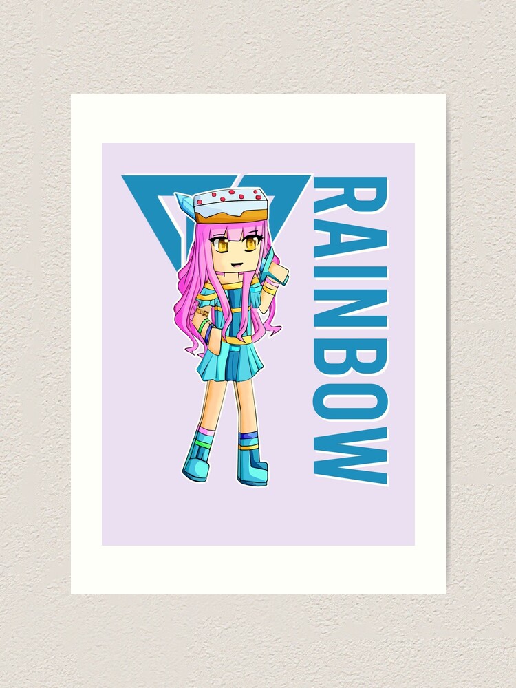 "Rainbow gamer Itsfunneh Funneh Krew gamer fan art 2022" Art Print for ...