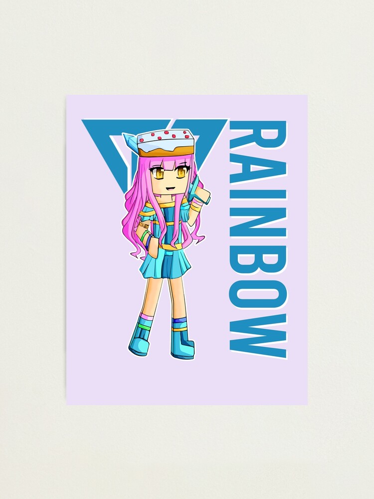 "Rainbow gamer Itsfunneh Funneh Krew gamer fan art 2022" Photographic ...