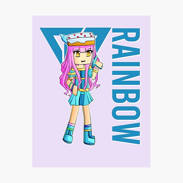 "Rainbow gamer Itsfunneh Funneh Krew gamer fan art 2022" Photographic ...