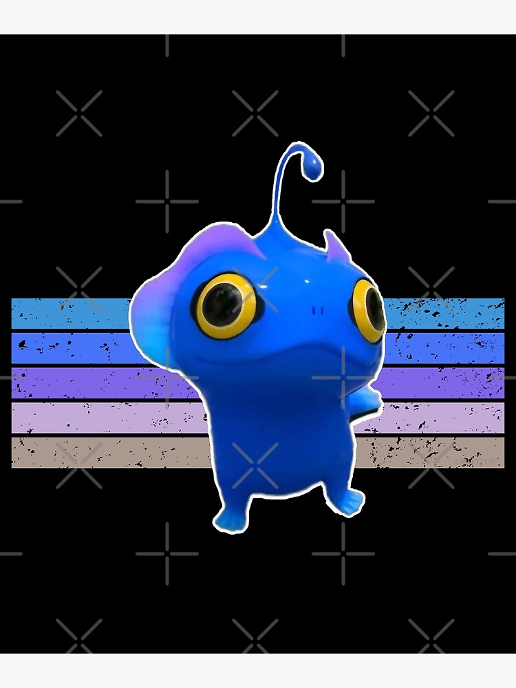 "Cute Blue Ocean Sea Beast - Kawaii Sea Creature 2022" Poster for Sale ...