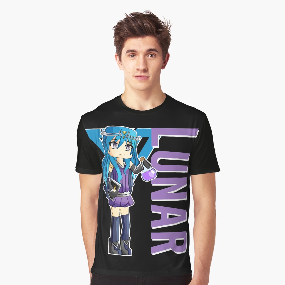 "Lunar Itsfunneh Funneh Krew gamer fan art 2022" Throw Blanket for Sale ...