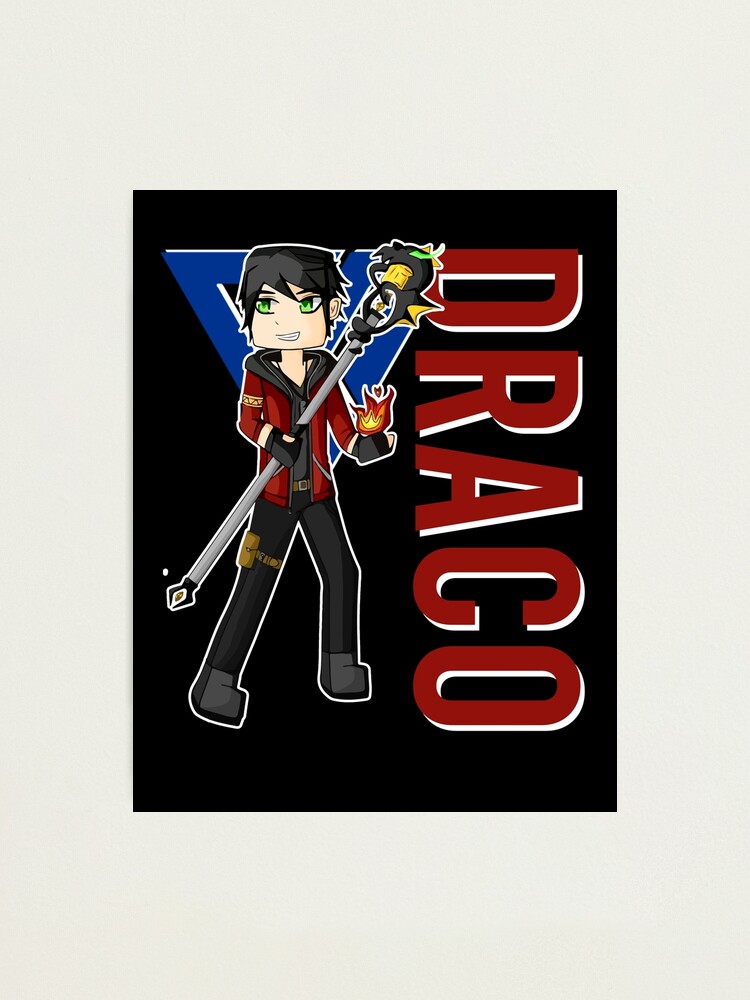 " Draco Itsfunneh Funneh Krew Dog gamer fan art 2022" Photographic ...