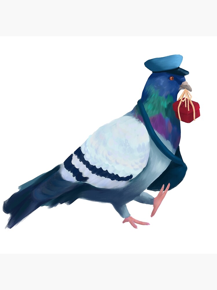 "Postman Pigeon" Poster for Sale by EmHurst10 | Redbubble